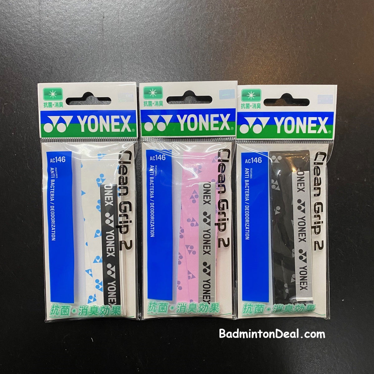 YONEX JAPAN AC146 Clean Grip 2 (1 Wrap) – BadmintonDeal.com