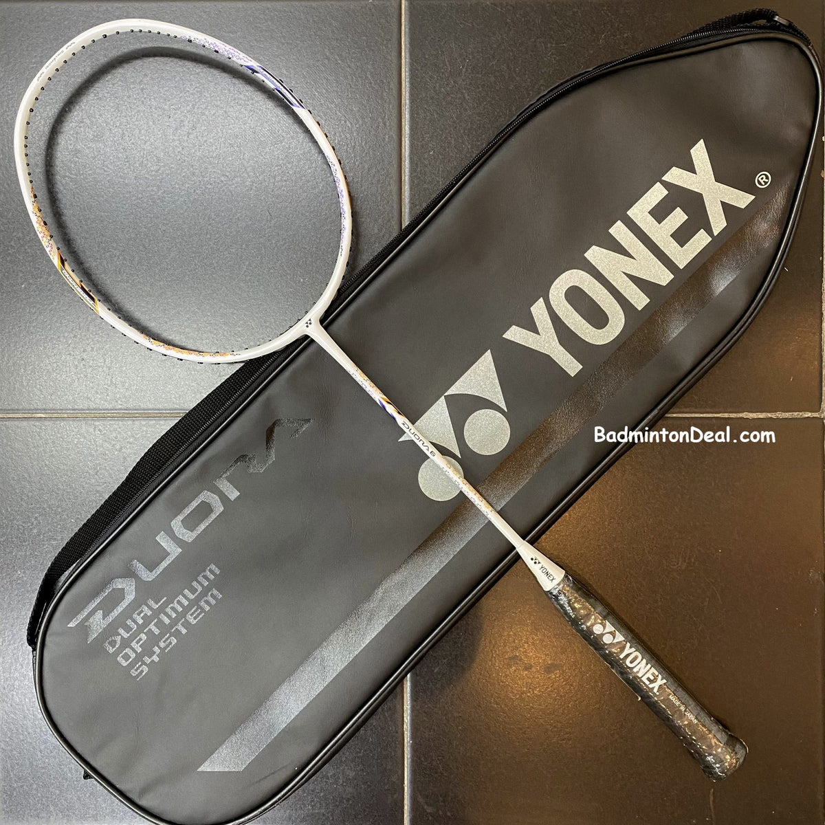 YONEX DUORA 6 DUO6 Racquet (Pearl White) – BadmintonDeal.com