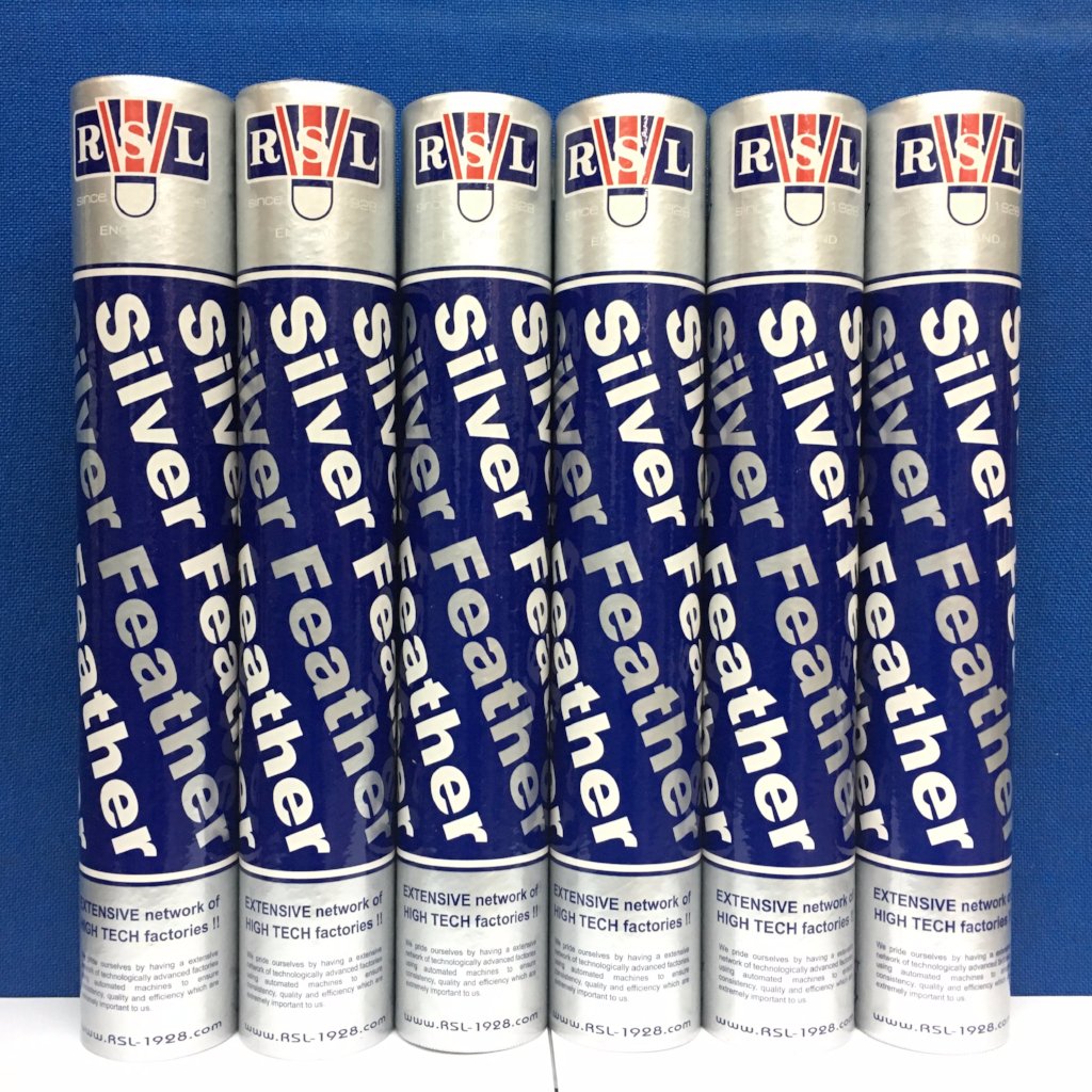 RSL Performance Series SILVER FEATHER Shuttlecocks – BadmintonDeal.com